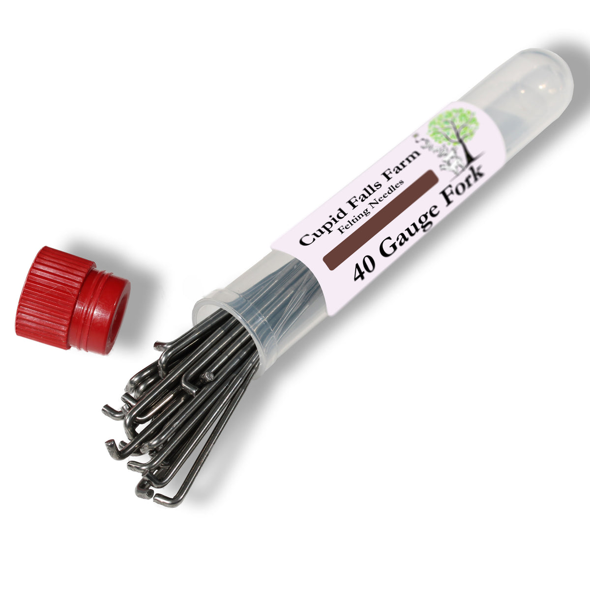 40 Gauge Forked Rooting Needles | Cupid Falls Farm