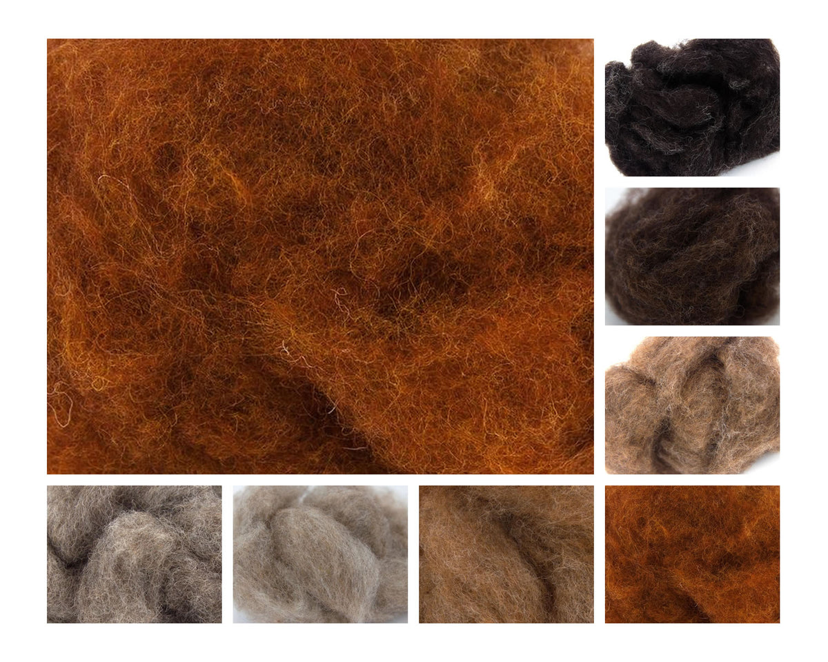 Fox - Bulky Corriedale Wool - Woodland Series - 16oz | Cupid Falls Farm