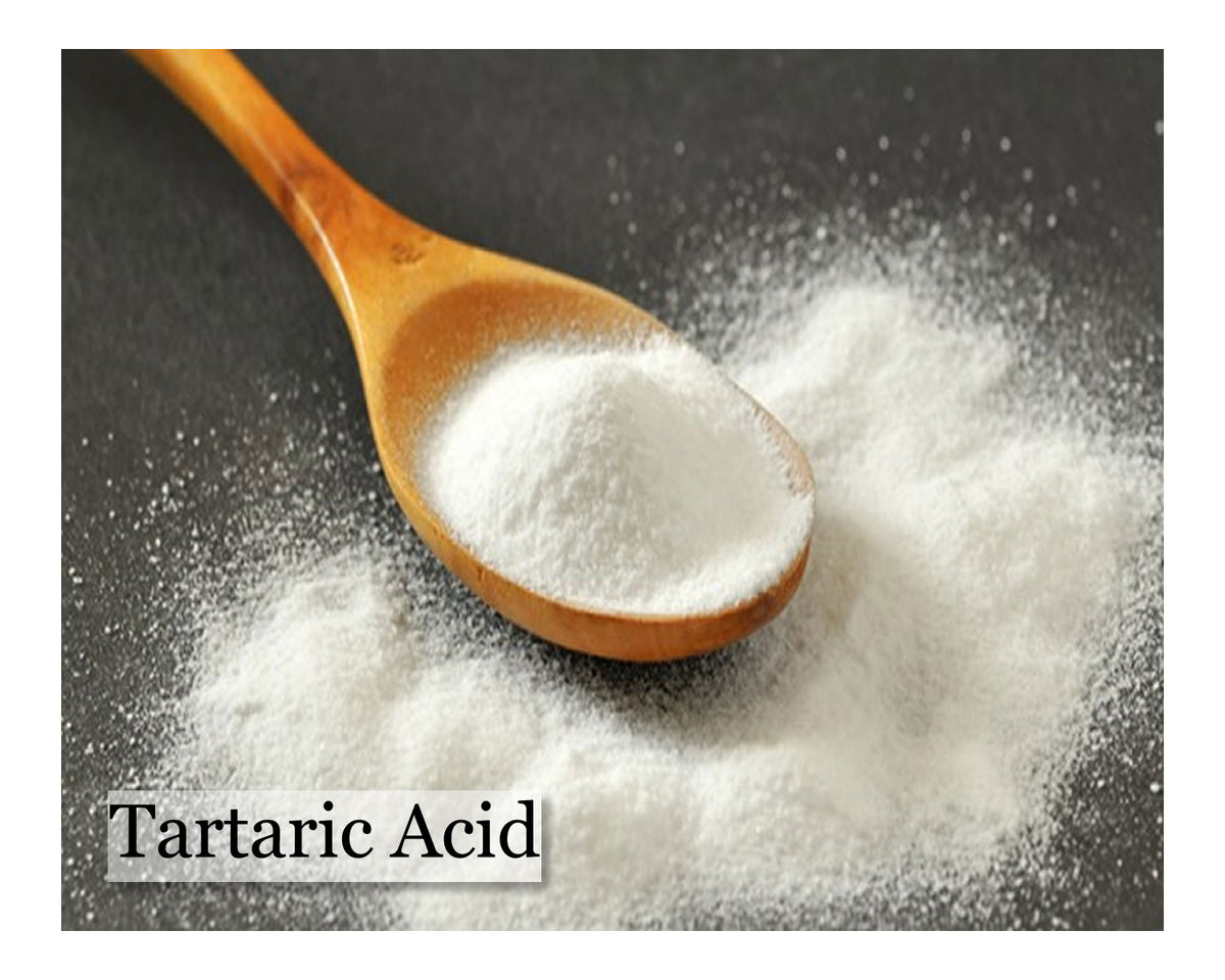 Tartaric Acid - 1 oz | Cupid Falls Farm
